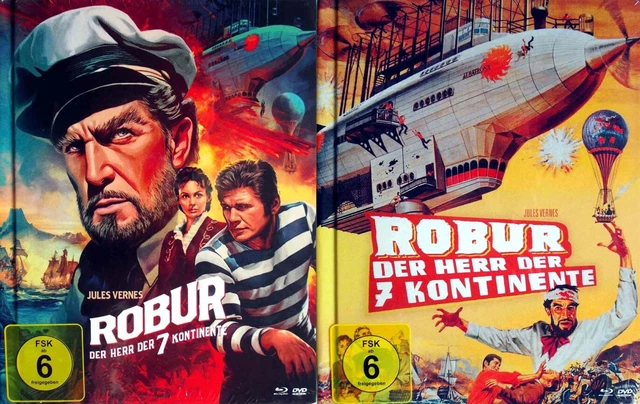 ROBUR - DER Herr der sieben Kontinente (1961, Mediabook, Blu-Ray/DVD ...
