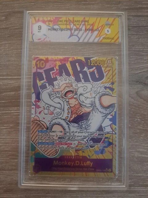 OP05-119 MONKEY D. Luffy Gear 5 Parallel Rare SEC Alternative Art Eng ...