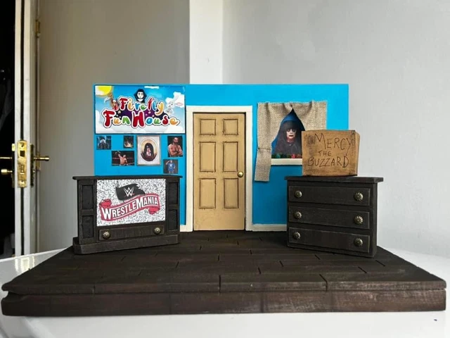 1/12 WWE ELITE Scale Diorama The Firefly Funhouse bray Wyatt,uncle ...