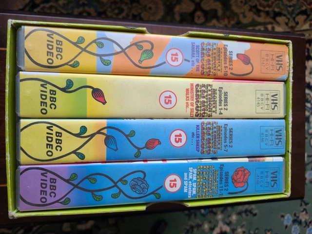 VIDEO VHS BOX Set Monty Pythons Flying Circus Series 2 episodes 1-13 ...