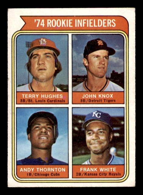 1974 TOPPS BASEBALL #604 Rookie Infielders VG/EX *d2 EUR 6,62 - PicClick FR