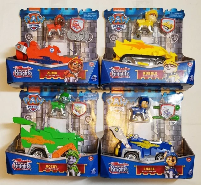 Paw Patrol Rescue Knights Deluxe Vehicle Choose New Dragon Castle Series New £3339 Picclick Uk