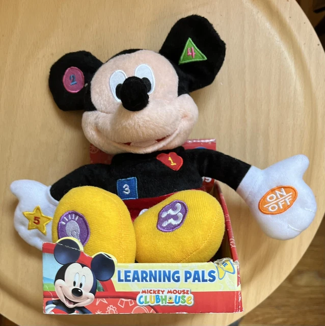 DISNEY JUNIOR MICKEY Mouse Clubhouse Learning Pals Colors Number Soft ...