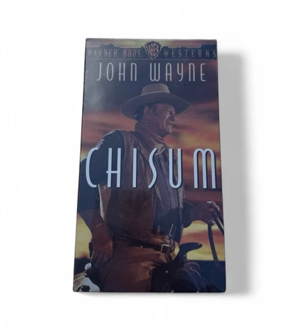 SEALED CHISUM (VHS, 1997, Warner Bros. Westerns Collection) FAST ...