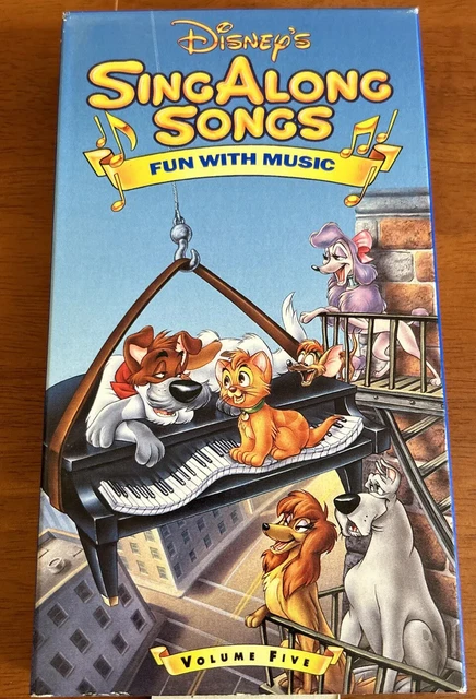 DISNEYS SING ALONG Songs - Fun With Music Vol 5 VHS 1993 - Billy Joel OOP $15.03 - PicClick CA