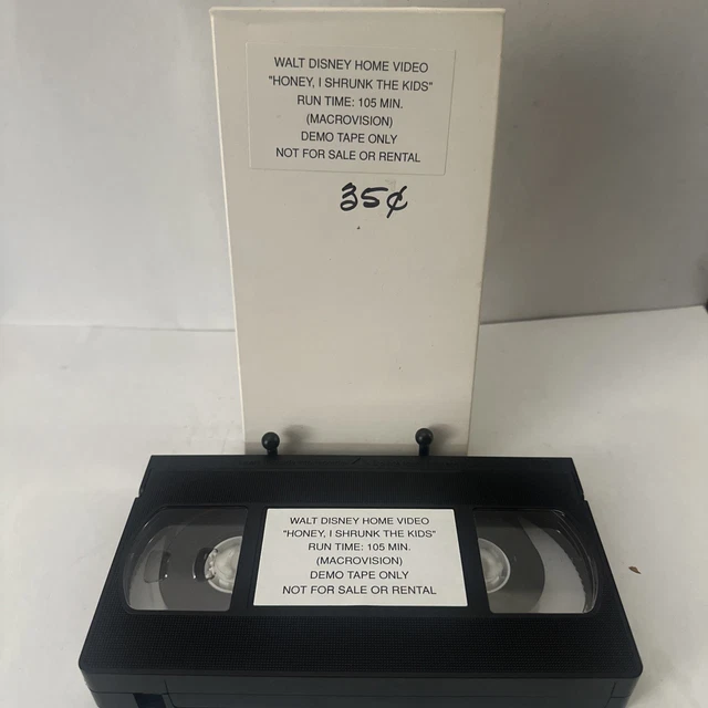 RARE HONEY I Shrunk The Kids (1989) Walt Disney Home Video Retail Demo ...