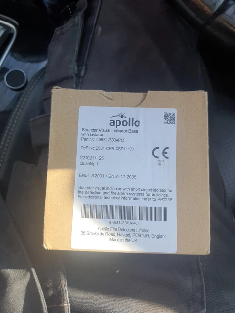 APOLLO SOUNDER BASE indicatore visivo con isolatore 45681-330APO EUR 25 ...