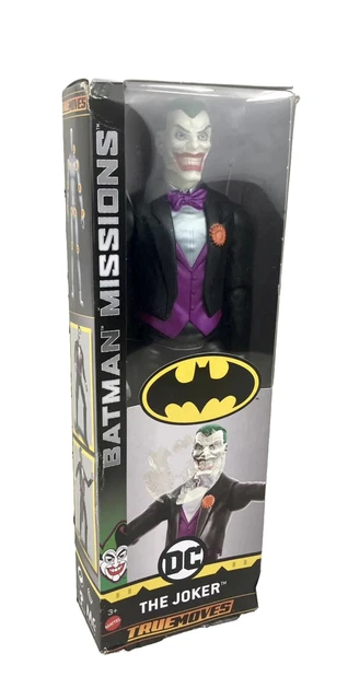 BATMAN MISSIONS THE Joker 12 inch Action Figure Mattel True Moves DC ...