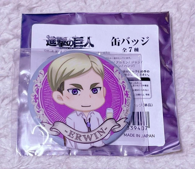 DISTINTIVO MINI LATTINA Attack on Titan Erwin Tree Village da ...