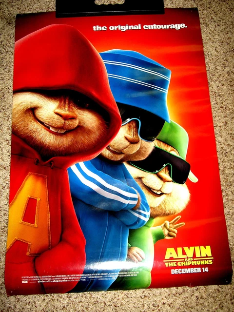 Poster Alvin And The Chipmunks À VENDRE! - PicClick FR