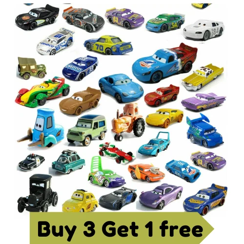 NEW LIGHTNING MCQUEEN Disney Pixar Cars 1:55 Diecast, Model Car Toy Car ...