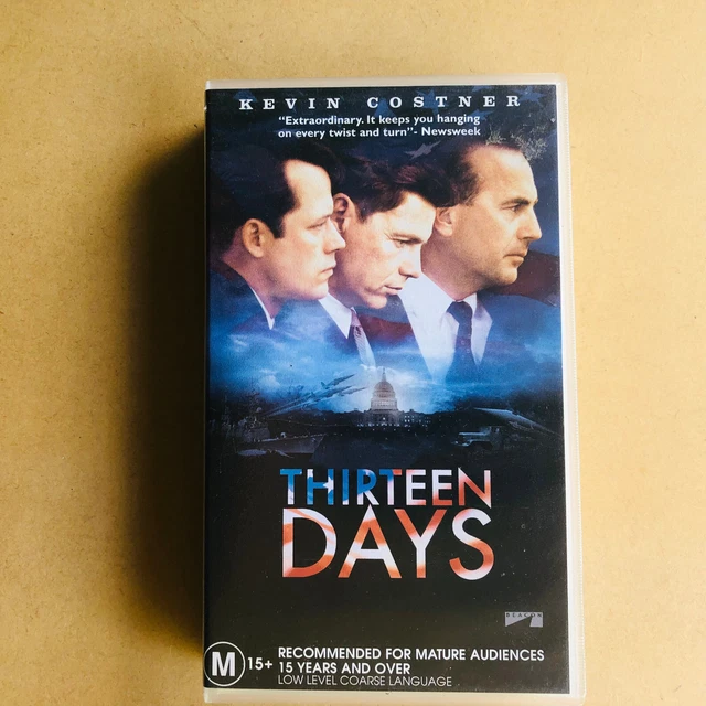 KEVIN COSTNER THIRTEEN Days Cuban Missile Crisis JFK RFK Cold War Ex ...