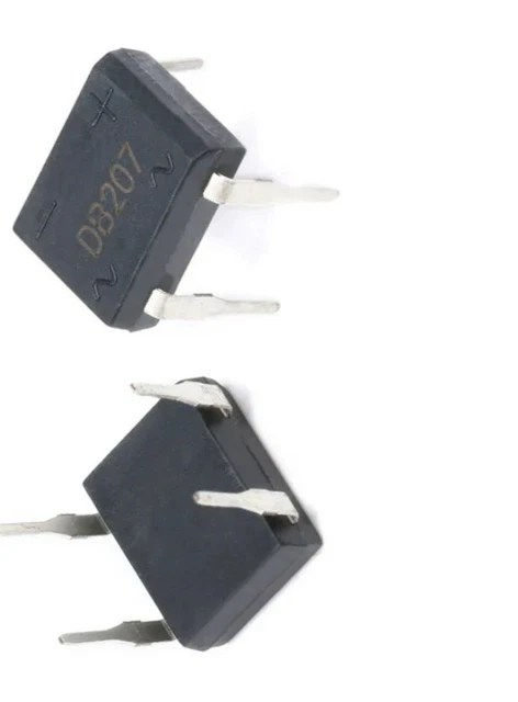 1X DB207 BRIDGE Rectifier DIP4 1000V 2A DB207S Power Diode Rectifiers ...