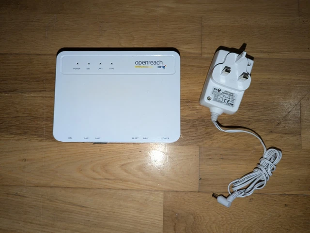 MODEM IN FIBRA BT Openreach Huawei Echolife HG612 modello 3B VDSL FTTC ...