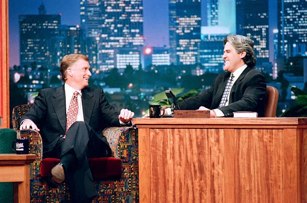 FORMER VICE PRESIDENT Dan Quayle during an interview with host Ja- Old ...
