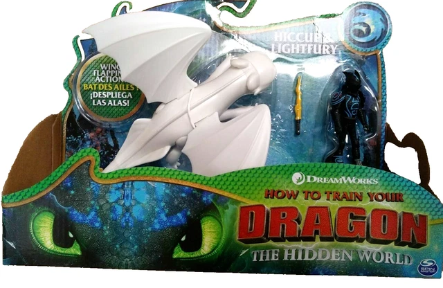 LIGHTFURY HOW TO Train Your Dragon Hidden World Hiccup Light Fury ...