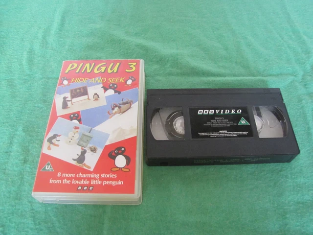 PINGU 3 HIDE and Seek VHS £5.00 - PicClick UK
