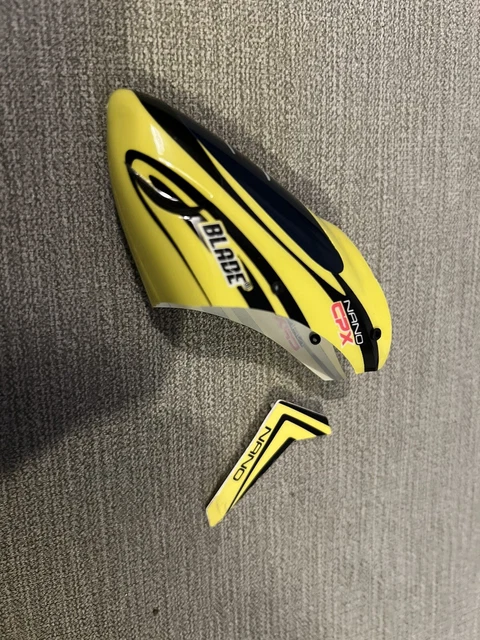E FLITE BLADE Nano CPX Canopy & Tail Fin Spare Part Helicopter £19.00 ...