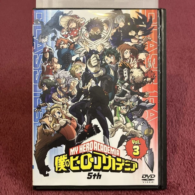 MY HERO ACADEMIA 5Th Dvd Vol.3 Japanese Nostalgic Retro Old K £25.91 ...