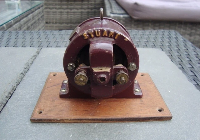 VINTAGE STUART MODEL Live Steam Engine AC Dynamo Accessory £150.00 ...