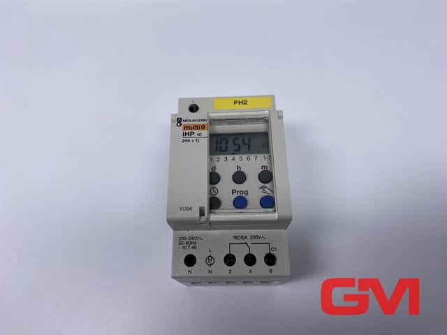 MERLIN GERIN ZEITSCHALTER 15356 time switch IHP1C multi9 230/240 V ...