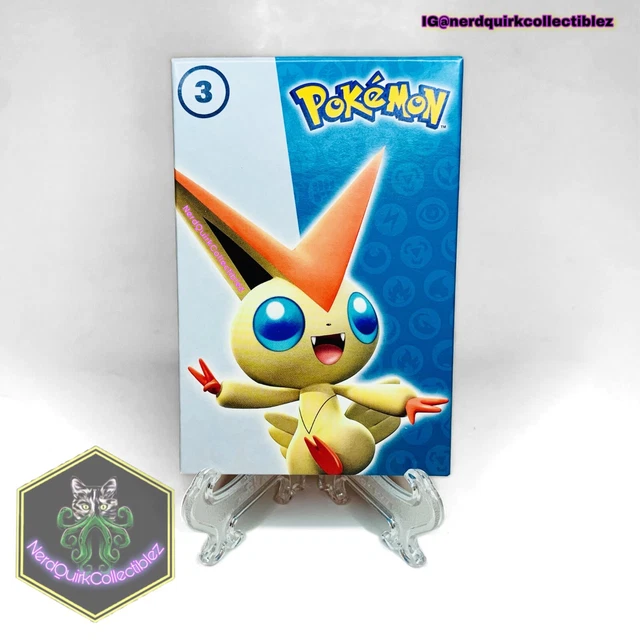 POKEMON MCDONALDS #3 Victini Battle Match Card Game 2022 Happy Meal Toy ...