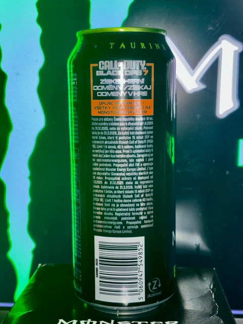 MONSTER ENERGY ZERO sugar COD promo 2025 500ml Full **READ THE ...