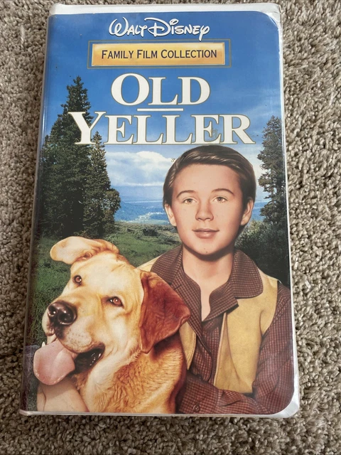 WALT DISNEY OLD Yeller Family Film Collection VHS Clamshell $3.29 ...