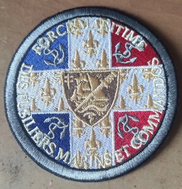ÉCUSSON PATCH FORCES maritimes des fusiliers marins et commandos EUR 2 ...