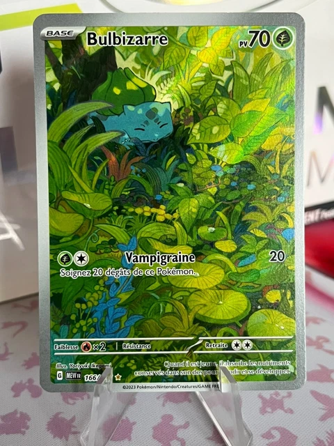 CARTE POKÉMON 151 Bulbizarre AR 166/165 - 151 EV3.5 FR EUR 11,50 - PicClick FR