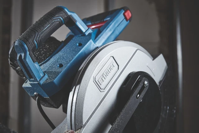 EX DEMO ERBAUER EMIS254S 254mm Electric Double-Bevel Sliding Mitre Saw ...