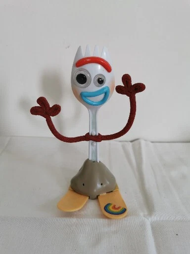 DISNEY TOY STORY 4 Talking Forky Action Figure 7 Inches Working Fork ...
