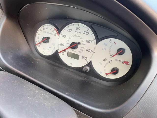 SPEEDOMETER CLOCKS SPEEDO instrument cluster Honda Civic EP3 type-R pre ...
