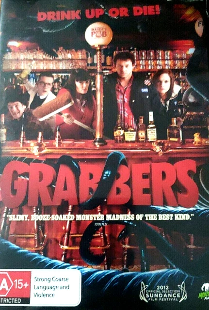 GRABBERS (DVD, 2012) Horror Movie Comedy Monsters Scary Funny RARE OOP ...