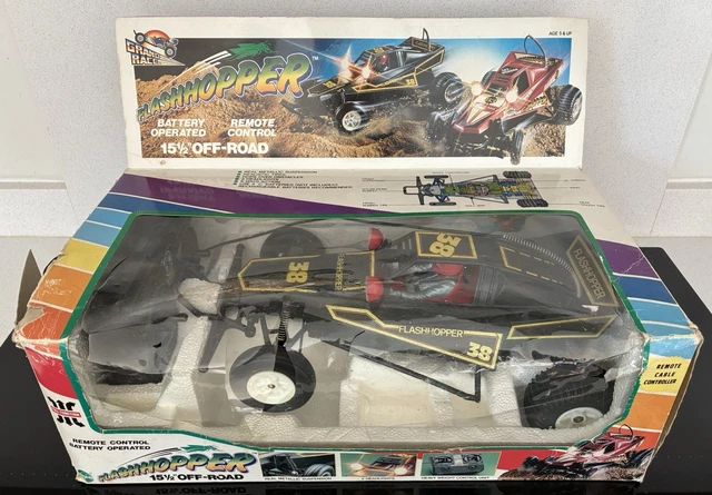 VINTAGE ECHO FLASHHOPPER R/C Car 1987 - Tamiya Grasshopper Knock Off £ ...