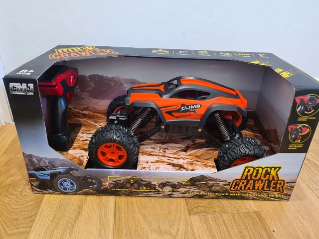 CMJ RC CARS Rock Crawler Monster 1:12 Remote Control Truck – 4x4 Off ...