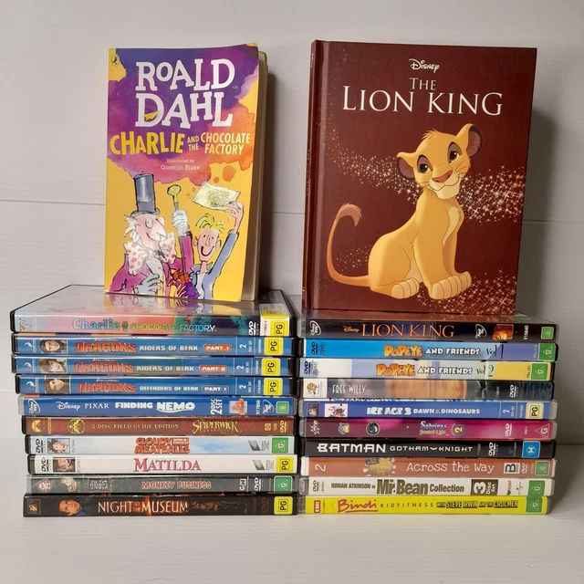 DISNEY DVD BOOK Bundle Kids Movies Lot x 20 DVDs Region 4 Childrens 2 X ...
