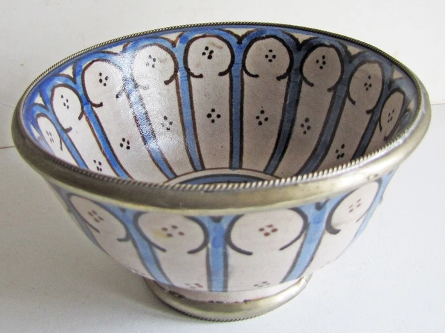 BOL CERCLÉ INDO PERSAN, avec un joli décor.le. EUR 12,99 - PicClick FR