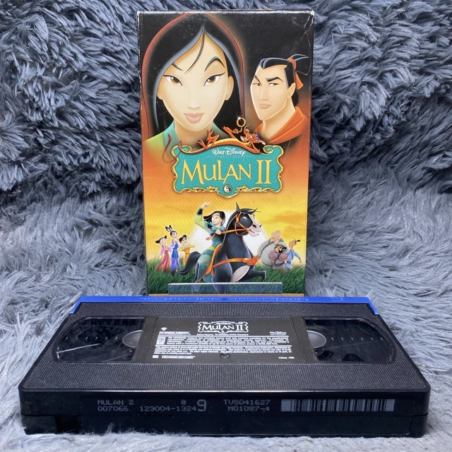 WALT DISNEY MULAN II 2 VHS Tape Movie Rare 2005 Video Animation Late Release £13.80 - PicClick UK