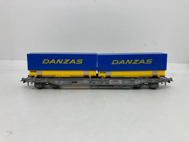 ROCO HO 46347 wagon porte-containers Hupac "Danzas" SBB EUR 40,00 ...