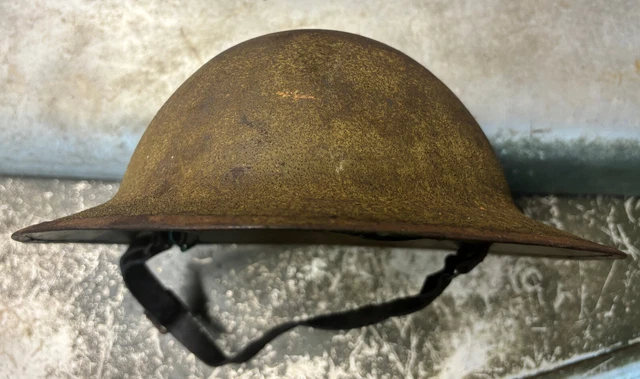 WW1 BRITISH / Australian Brodie Pattern Steel Helmet Mk.I (ANZAC - AIF ...