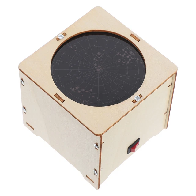 1 SET OF Handmade Diy Wooden Star Projector Blank Unfinished Wood Light ...