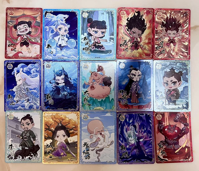 2025 KAYOU NEZHA 2 Cute QR Complete Set (No.001-015) 15 cards $52.00 ...