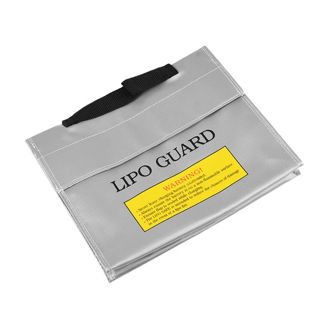 LIPO GUARD SAFETY Bag Explosion-Proof 240*65*180mm for RC Battery Safe ...