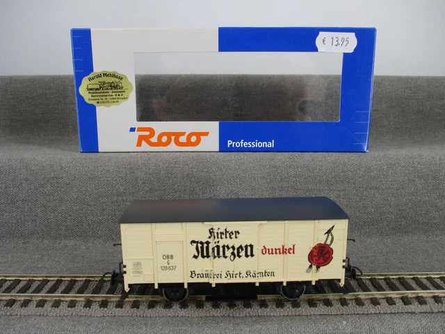 ROCO SPUR H0 47677 Güterwagen Bierwagen der ÖBB in OVP EUR 15,90 ...