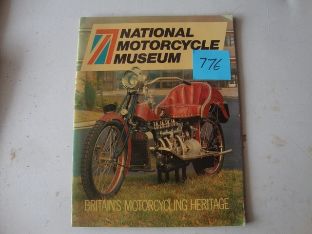 NATIONAL VINTAGE MOTORCYCLE Museum Guide Book 1985 (776) £1.99 ...