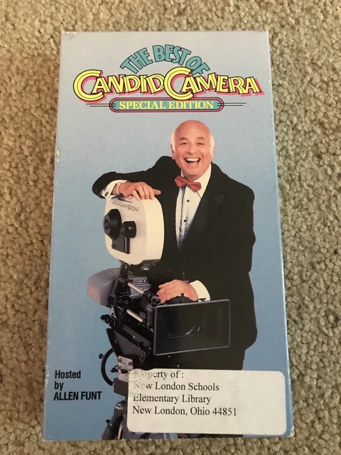 The Best Of Candid Camera Vhs Special Edition Comedy Allen Funt Vestron