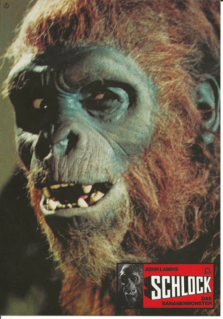 ORIGINAL AUSHANGFOTOS - Schlock das Bananenmonster - John Landis ...