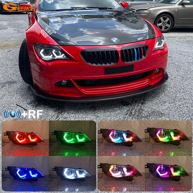 FOR BMW E63 E64 630i 645Ci 650i M6 Concept M4 Iconic Style RGB LED Angel Eyes $249.19 - PicClick CA