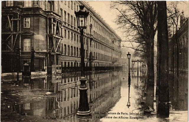 CPA PARIS LE Ministere des Affaires Etrangeres INONDATIONS 1910 (605582 ...